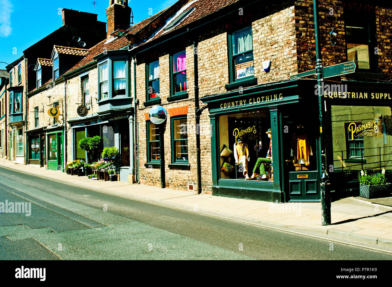 wheelgate, Malton, North Yorkshire, England Stock Photo - Alamy