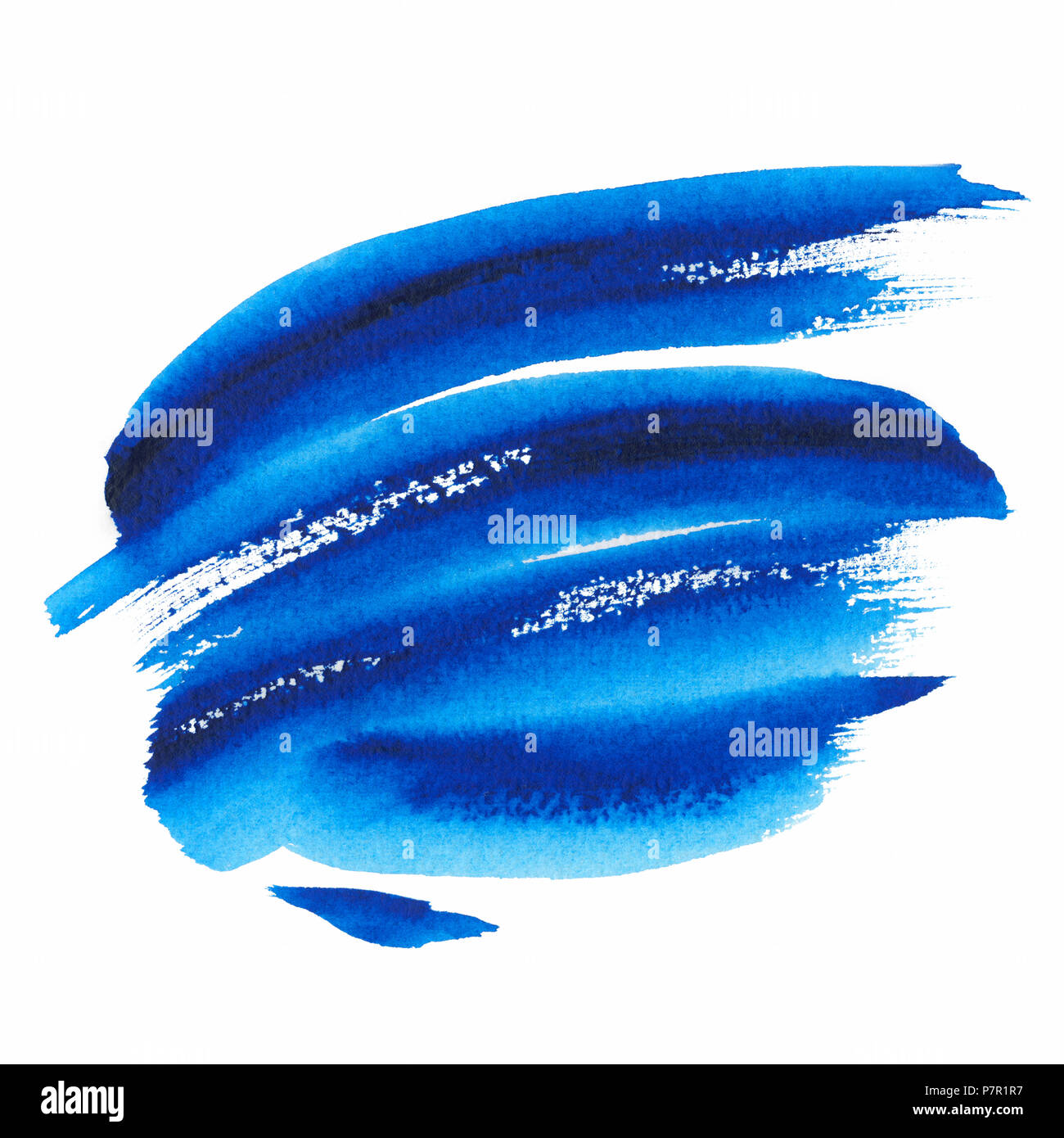 Watercolor brush texture hi-res stock photography and images - Alamy