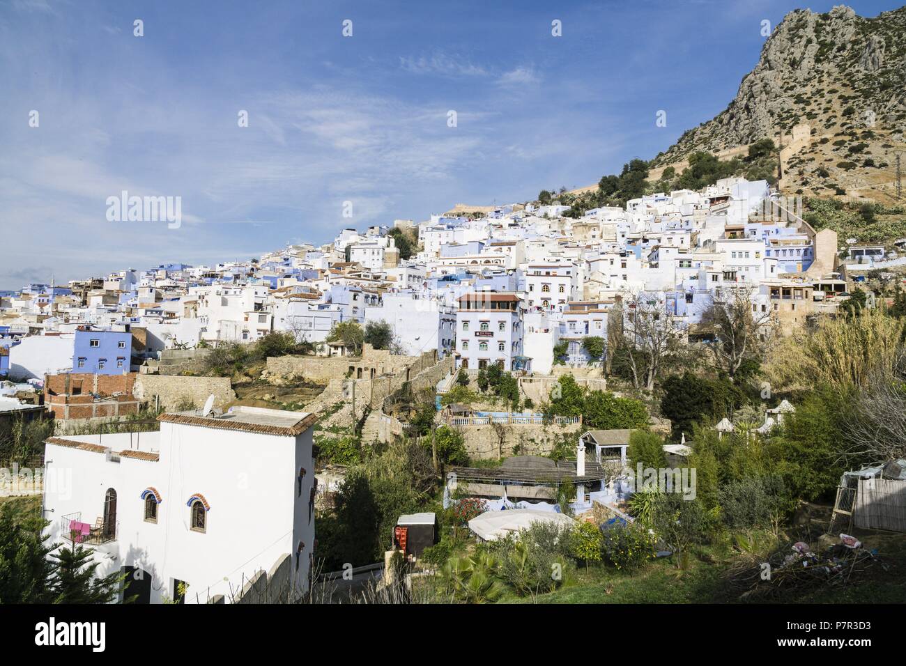 Chefchauen, -Chauen-, Marruecos, norte de Africa, continente africano ...