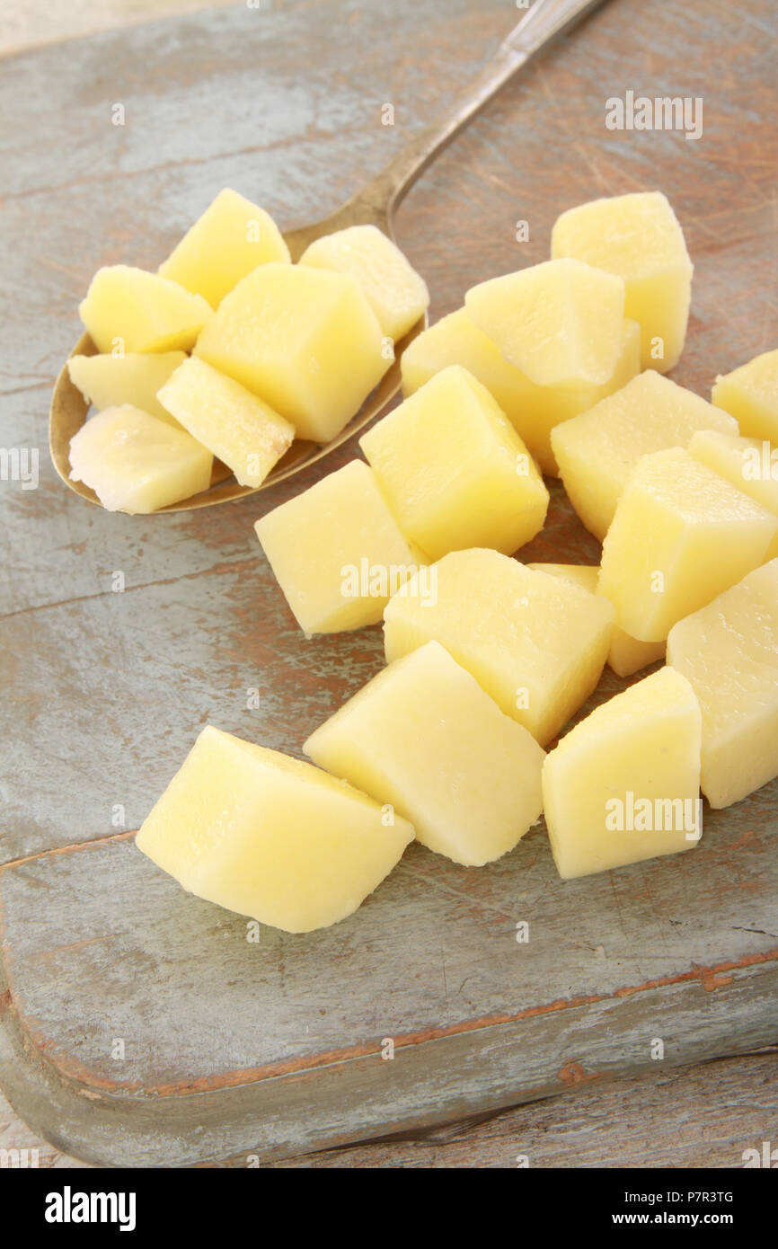 Cubed potatoes hi-res stock photography and images - Alamy