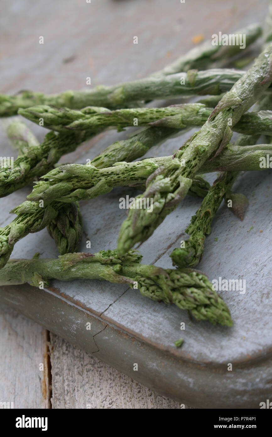 freeze dried asparagus Stock Photo - Alamy