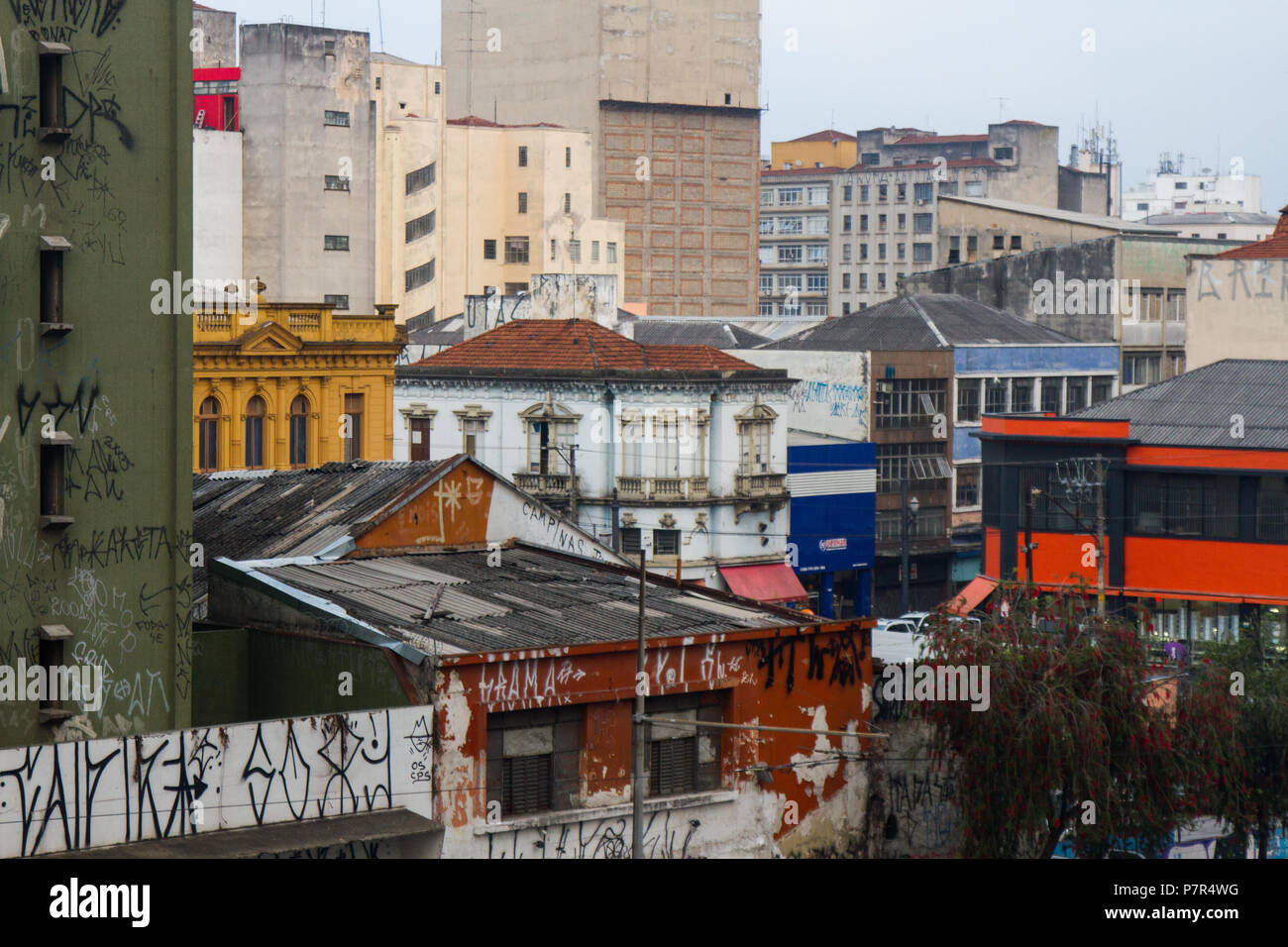 Urban visual pollution Stock Photo - Alamy