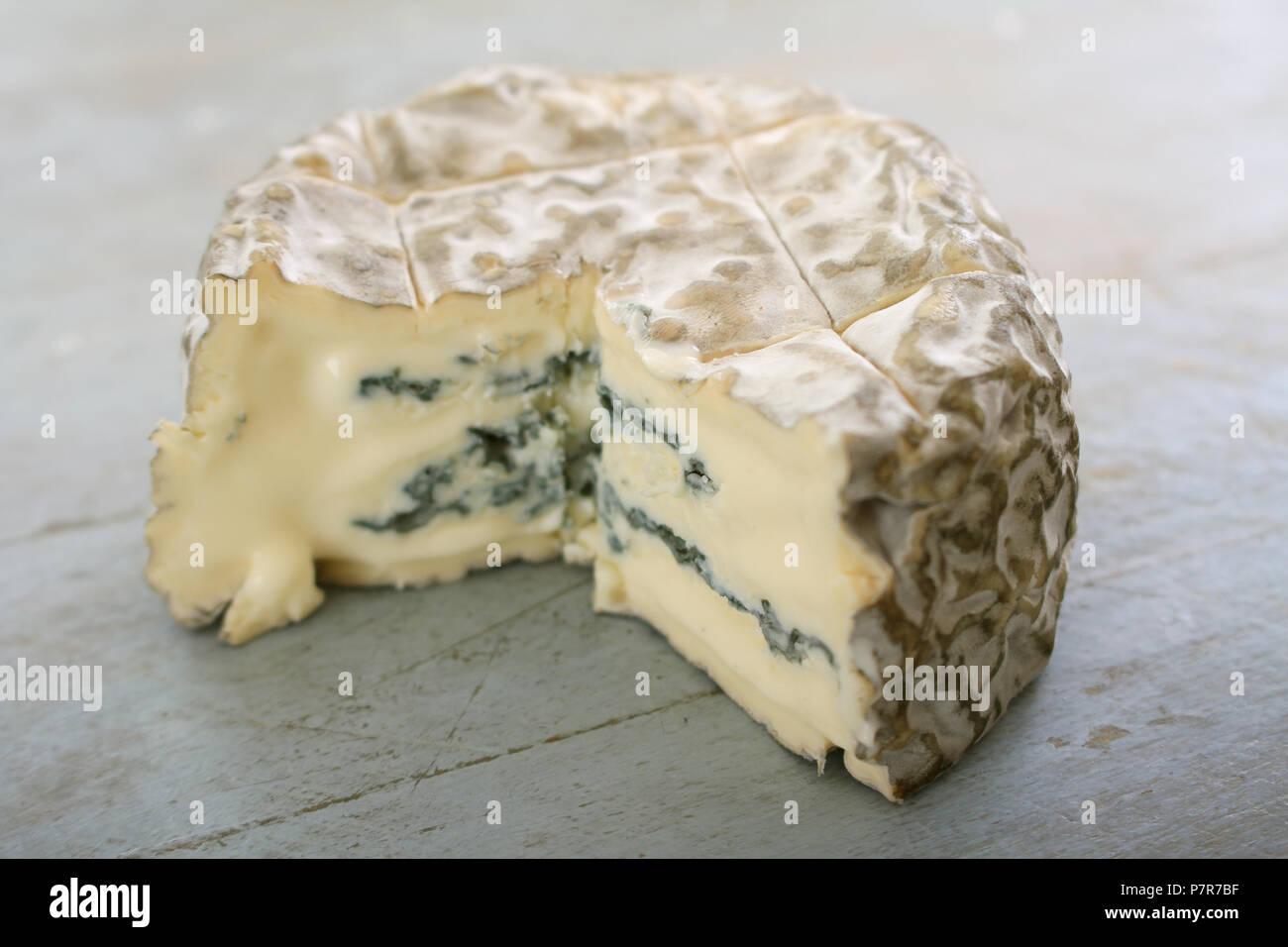 English blue cheese Stock Photo - Alamy