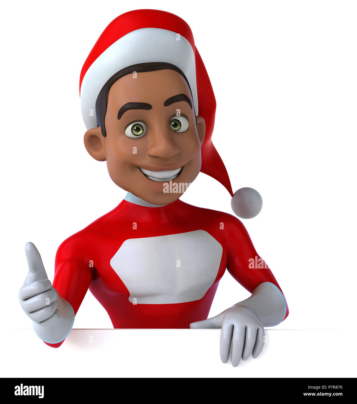 Black Santa Claus Stock Photo - Alamy