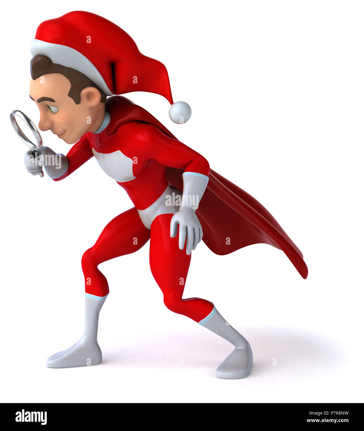 Fun santa claus Stock Photo - Alamy