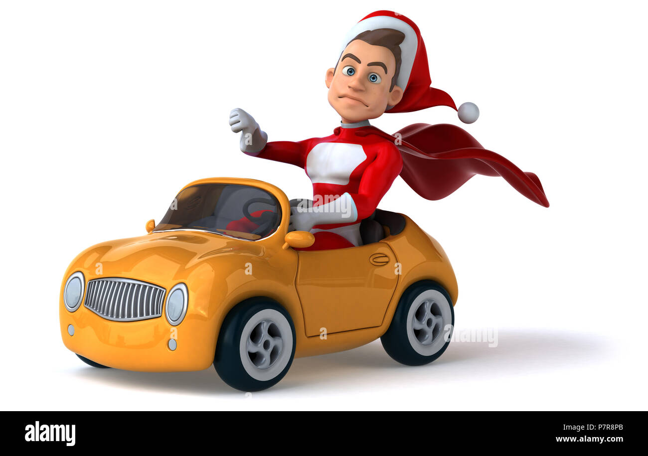 Fun Santa Claus Stock Photo - Alamy