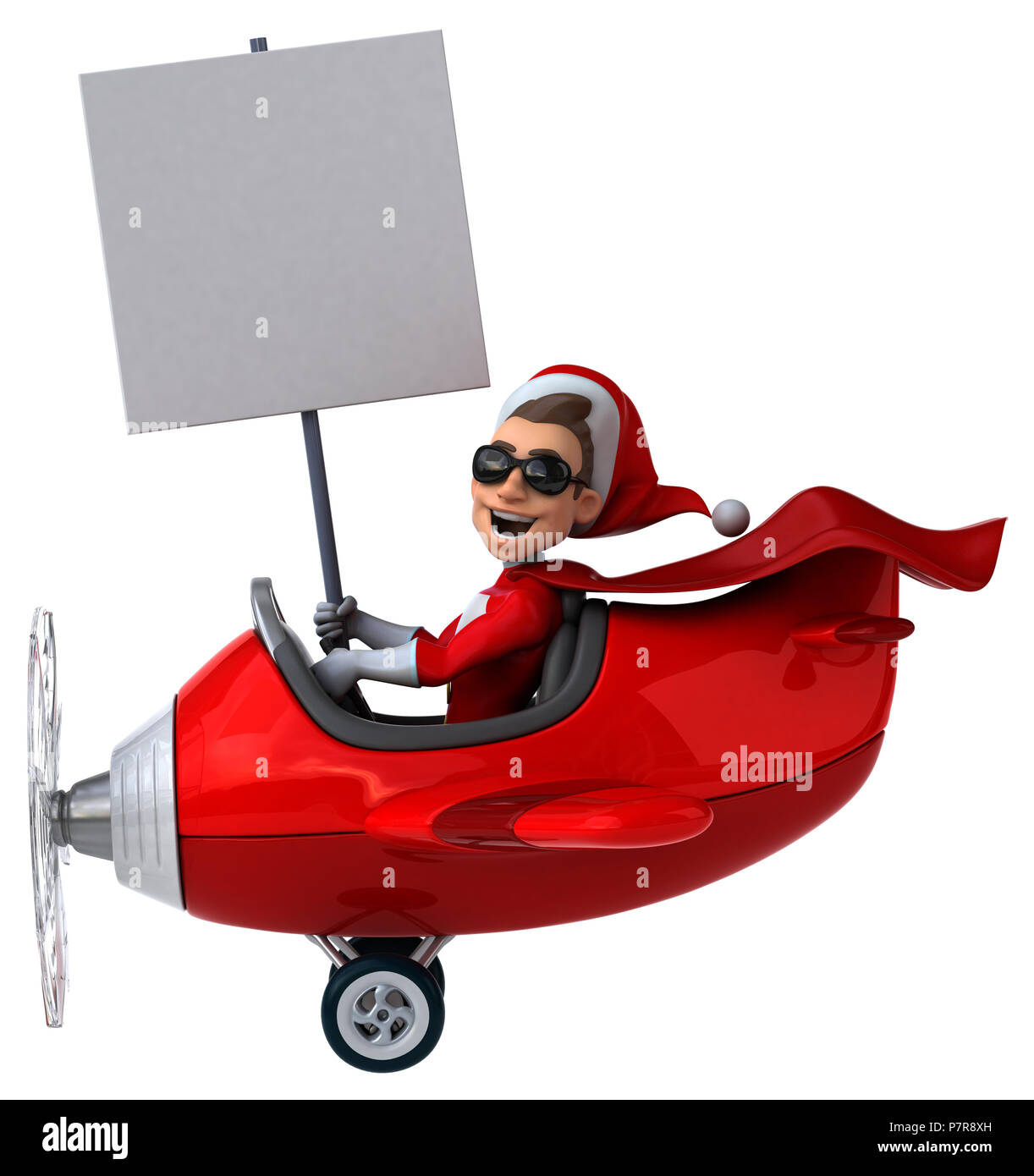 Fun Santa Claus Stock Photo - Alamy