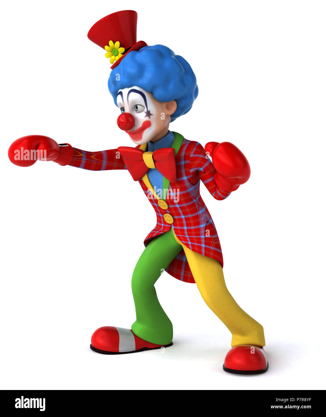 Clown boxing gloves hi-res stock photography and images - Alamy