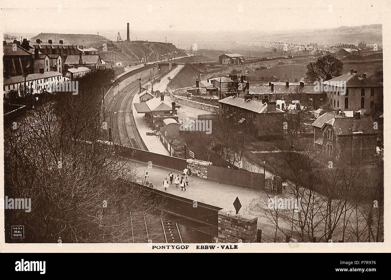 Ebbw Vale (Low Level) railway station . 1910s 141 Ebbw Vale (Low Level ...