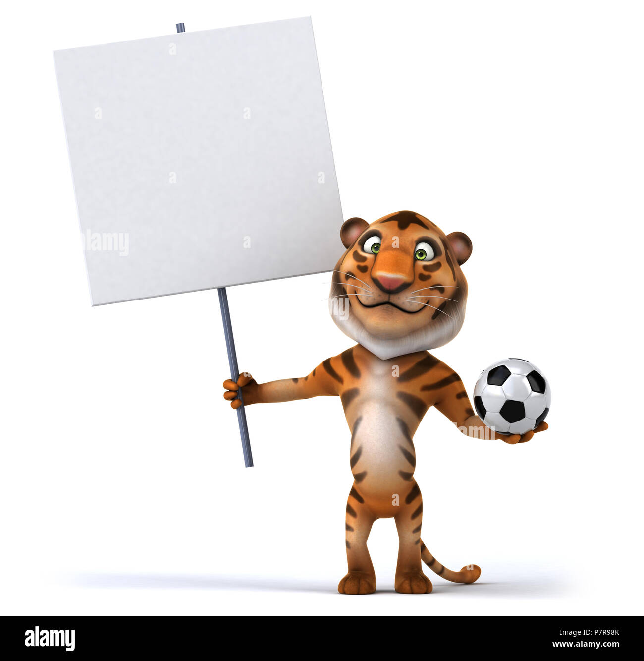 Tiger soccer football animal hi-res stock photography and images - Alamy