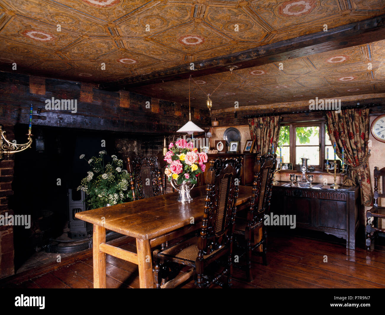 Tudor Style Dining Table