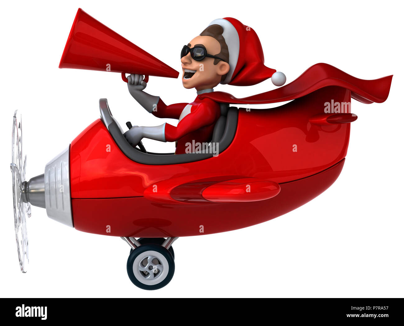 Fun Santa Claus Stock Photo - Alamy