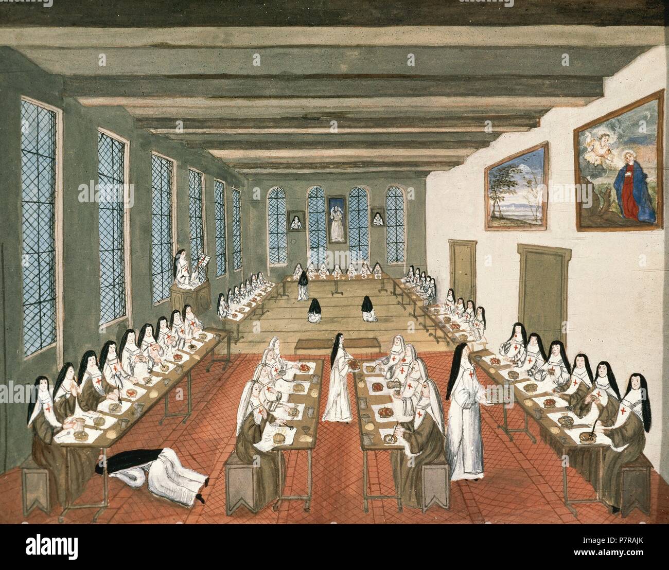 18th century dining table and meal hi-res stock photography and images ...