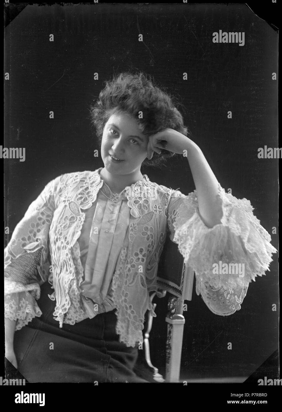 . Maja Johansson, actor, undated portrait. English: Maja Johansson ...