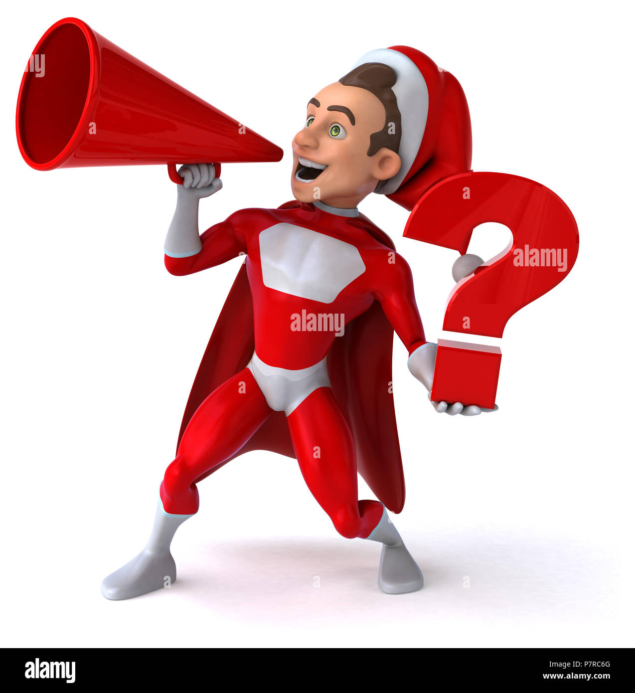 Fun Santa Claus Stock Photo - Alamy