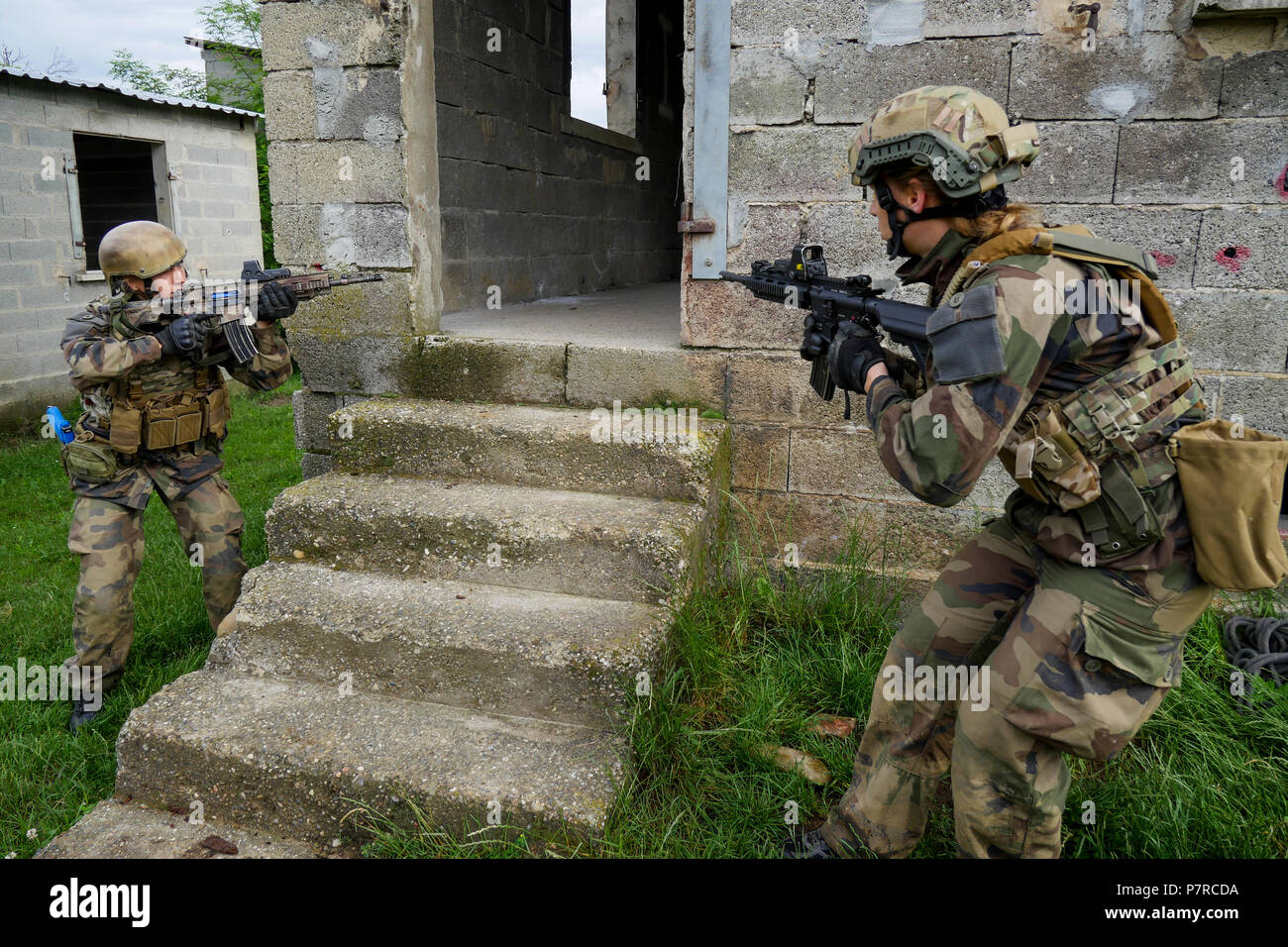 French commando training hi-res stock photography and images - Alamy