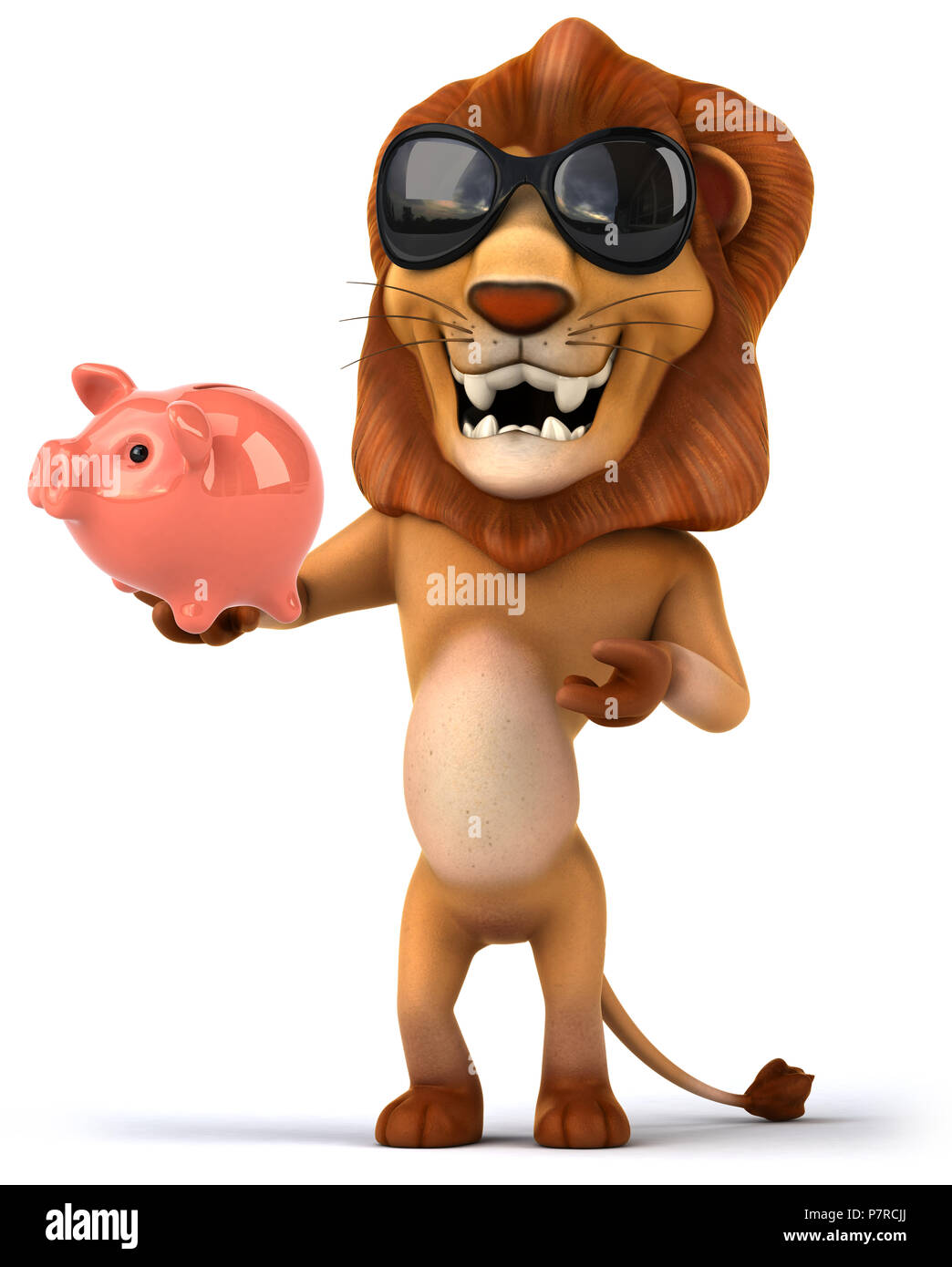 Lion banking Cut Out Stock Images & Pictures - Alamy