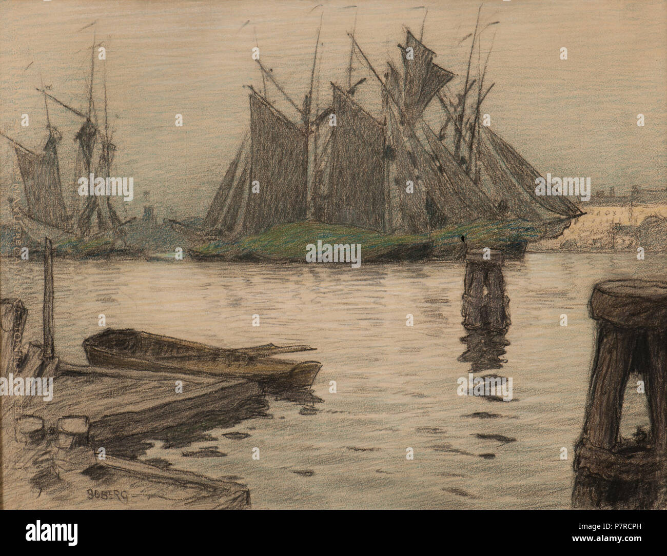 260 Marinmotiv-Skutor - Sjöhistoriska museet - S 1005 Stock Photo - Alamy