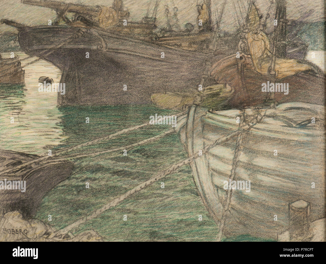260 Marinmotiv-Skutor - Sjöhistoriska museet - S 1020 Stock Photo - Alamy