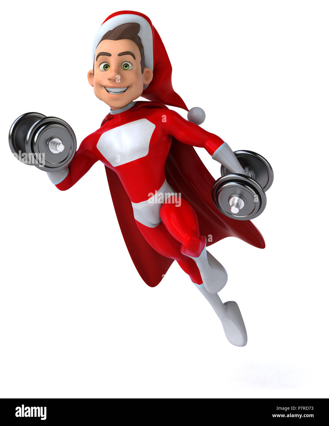 Fun santa claus Stock Photo - Alamy
