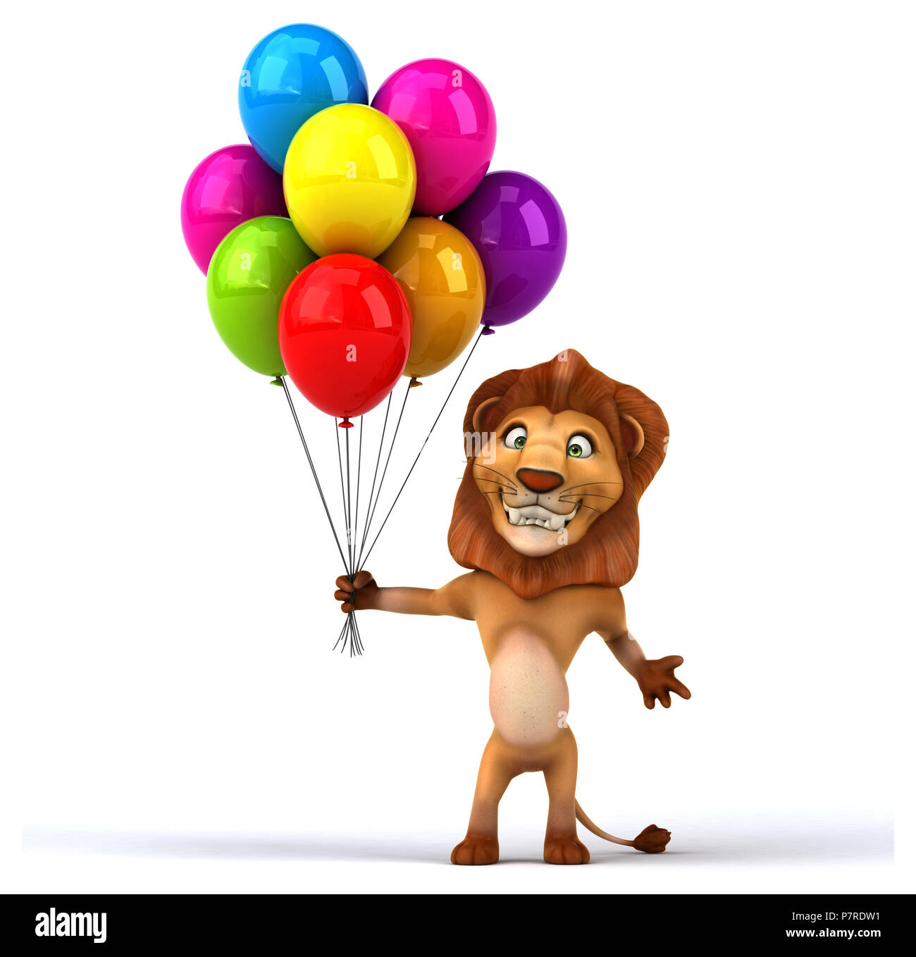 Jungle animals and balloons hi-res stock photography and images - Alamy