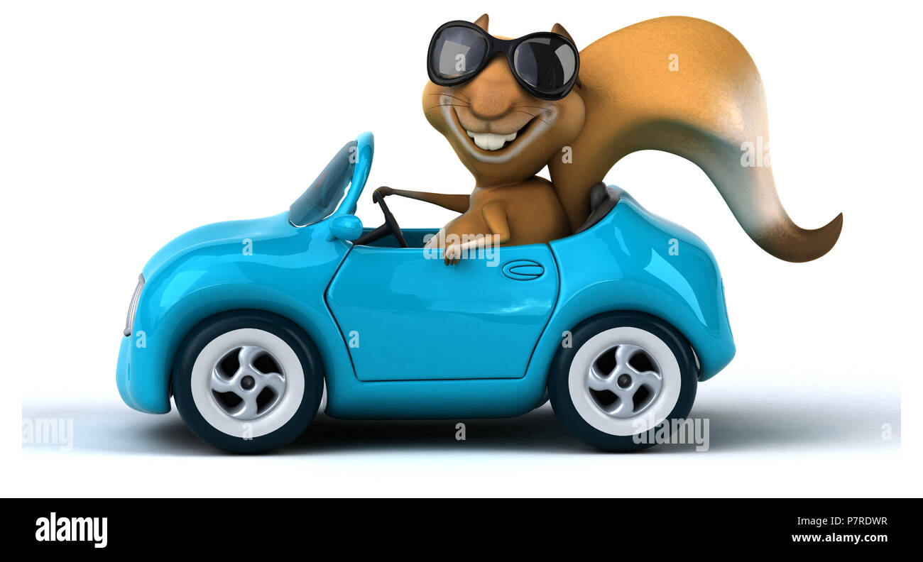 Squirrel driving hi-res stock photography and images - Alamy