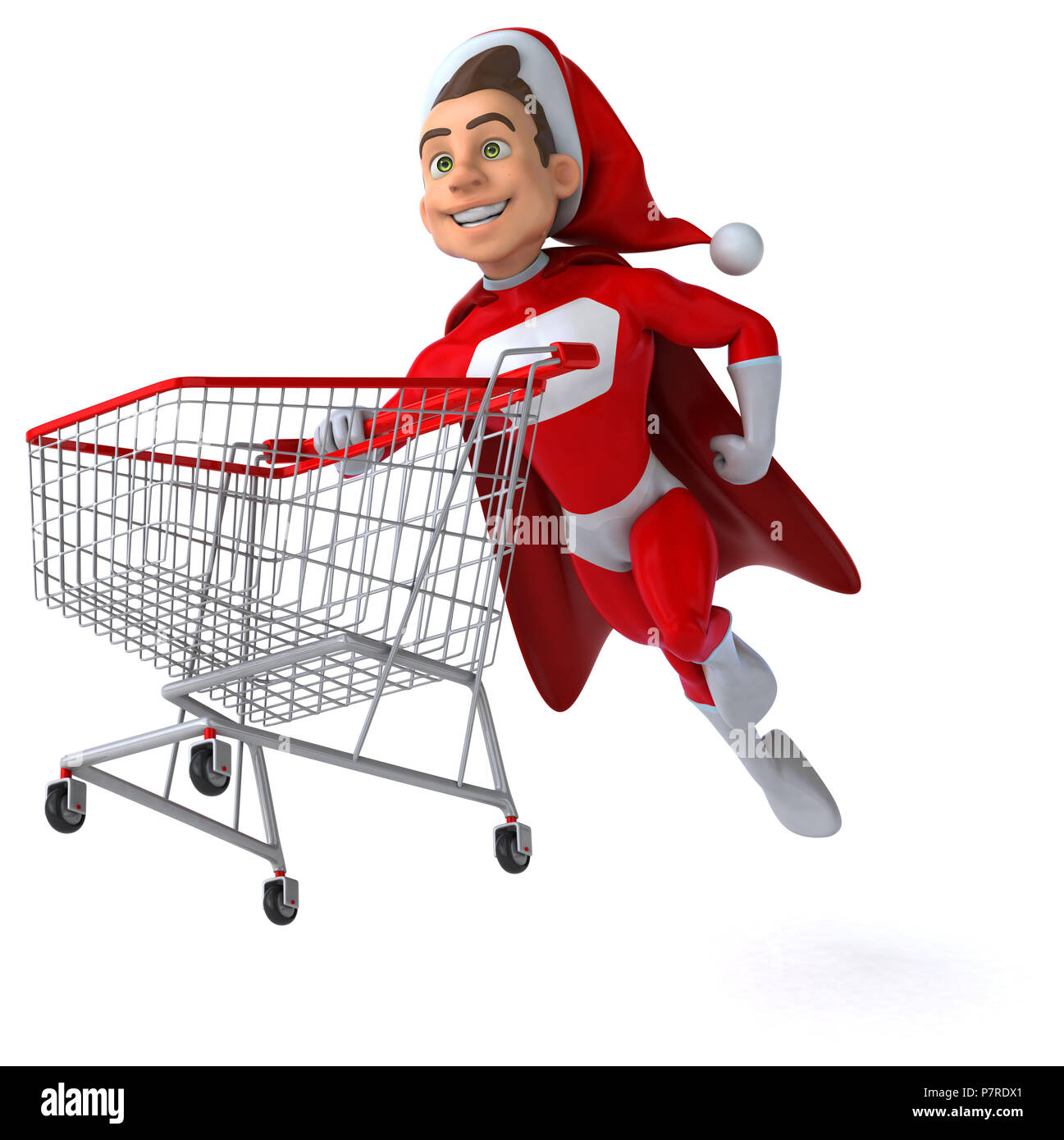 Fun santa claus Stock Photo - Alamy