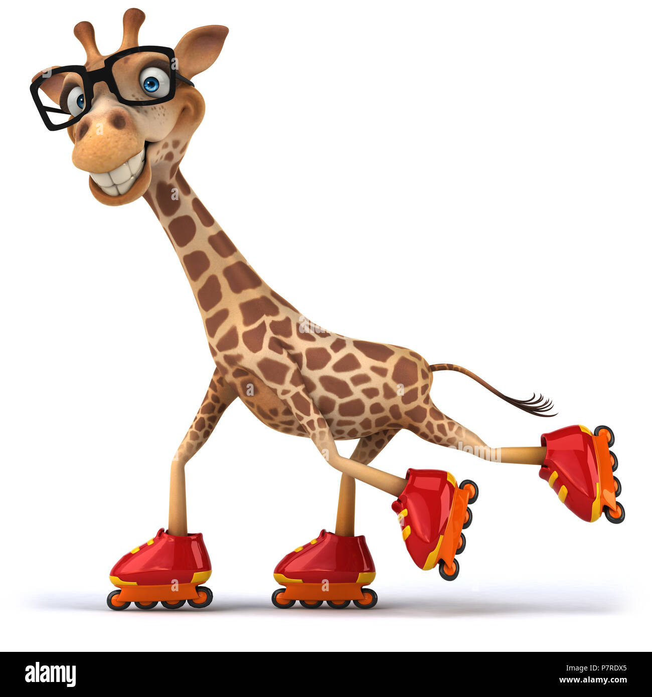 Maasai giraffe Cut Out Stock Images & Pictures - Alamy