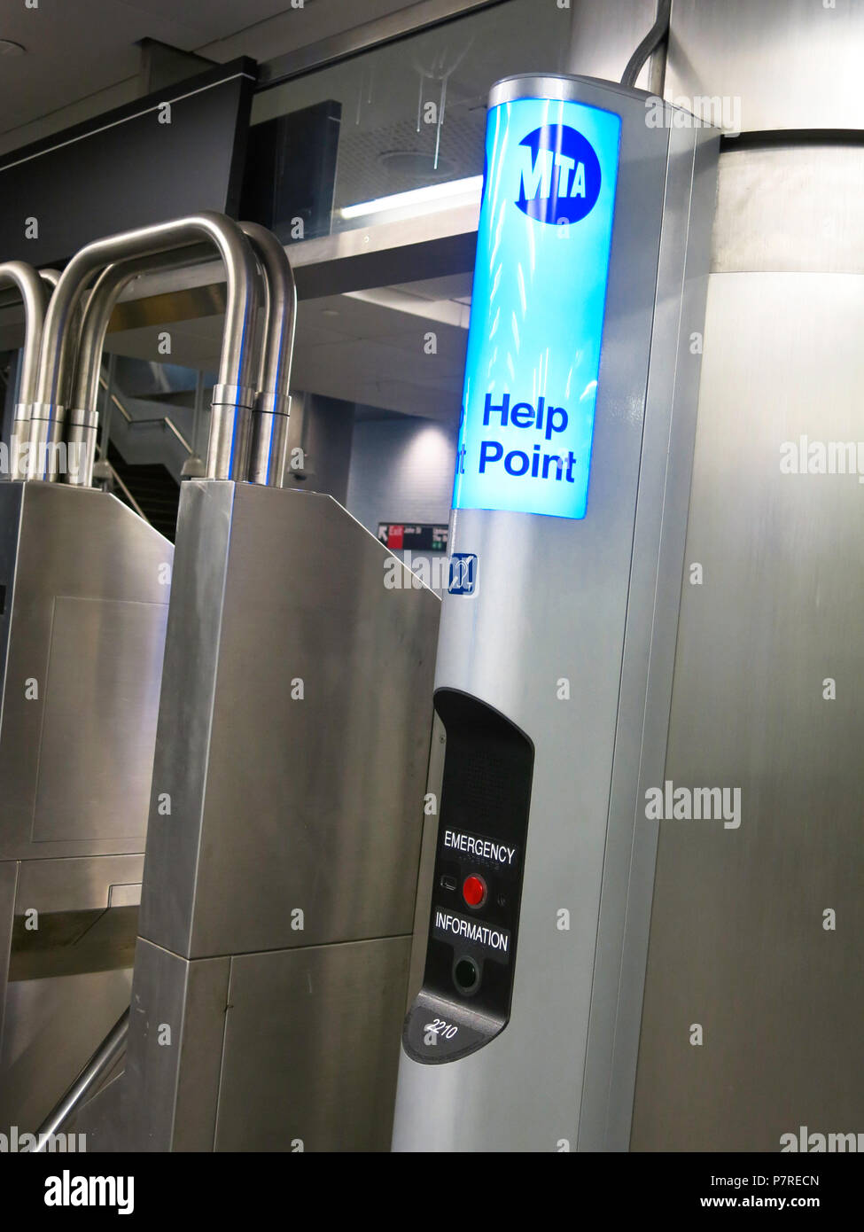 Mta rider help station hi-res stock photography and images - Alamy