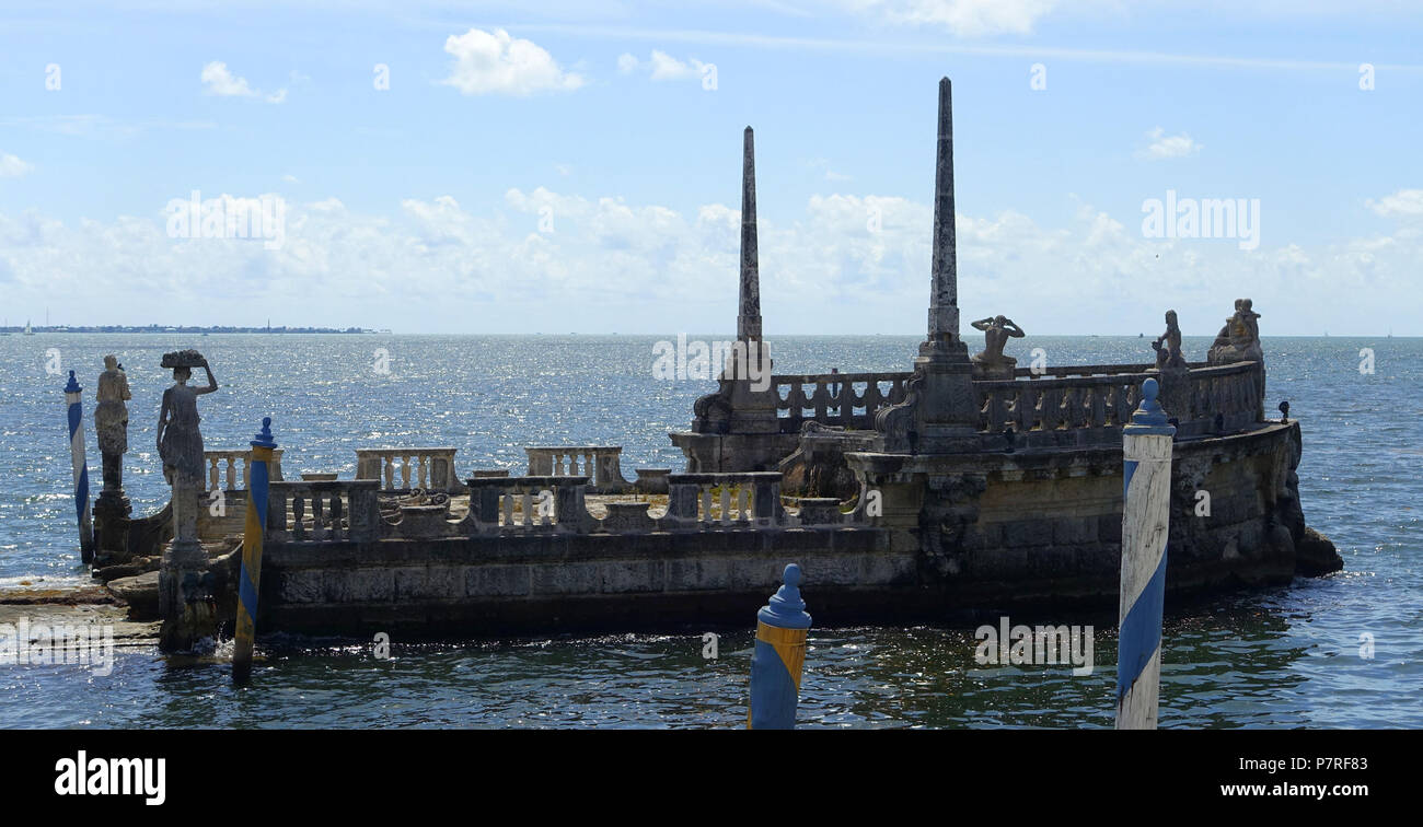 English: Barge, by Alexander Stirling Calder - Vizcaya Museum and ...