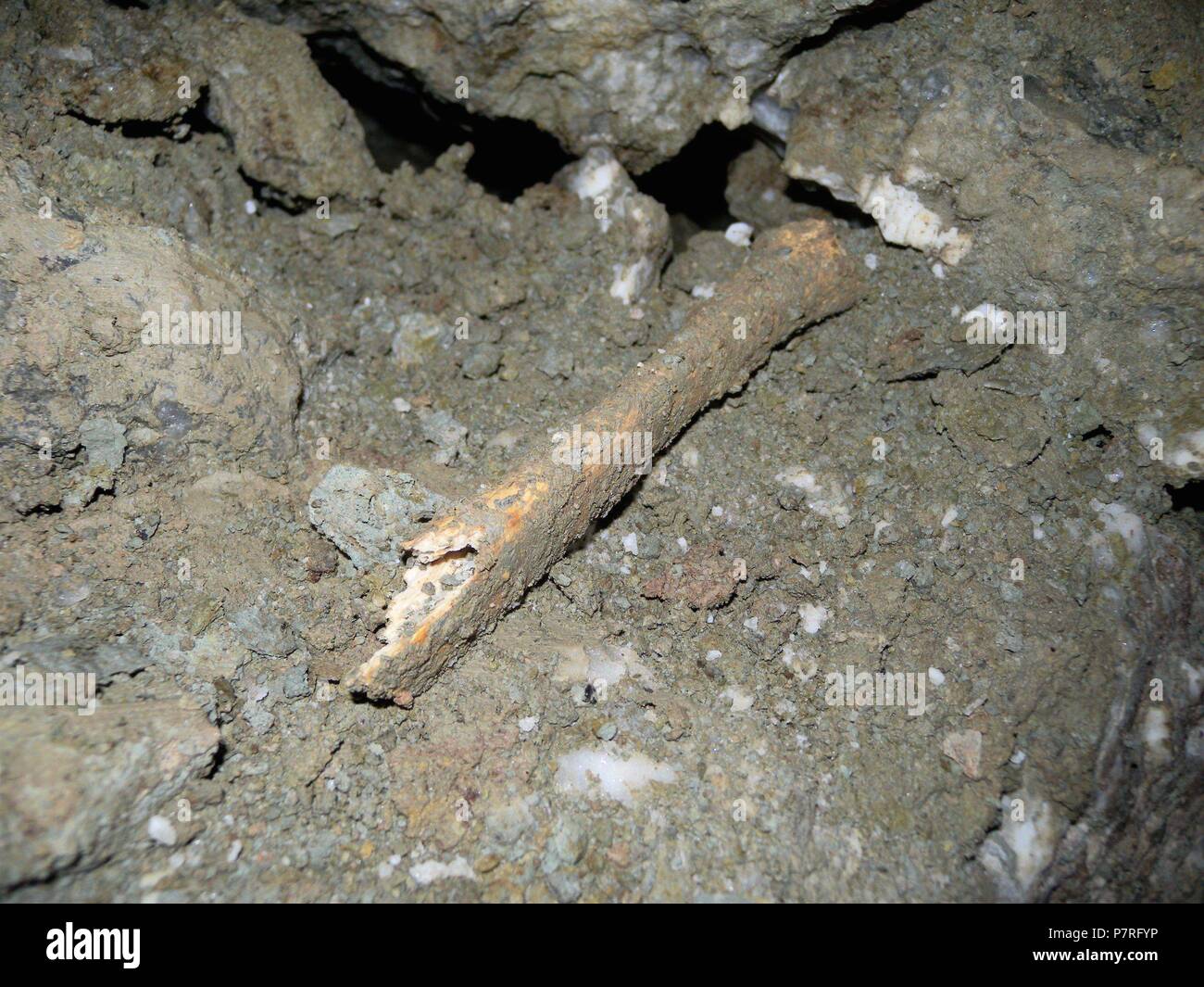 CUEVA DE PEDRO FERNANDEZ. ESTREMERA, COMUNINDAD DE MADRID, ESPAÑA Stock ...