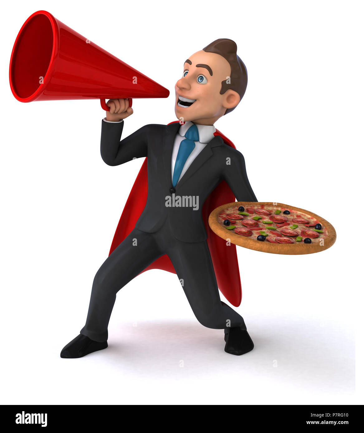 Fun business man Stock Photo - Alamy