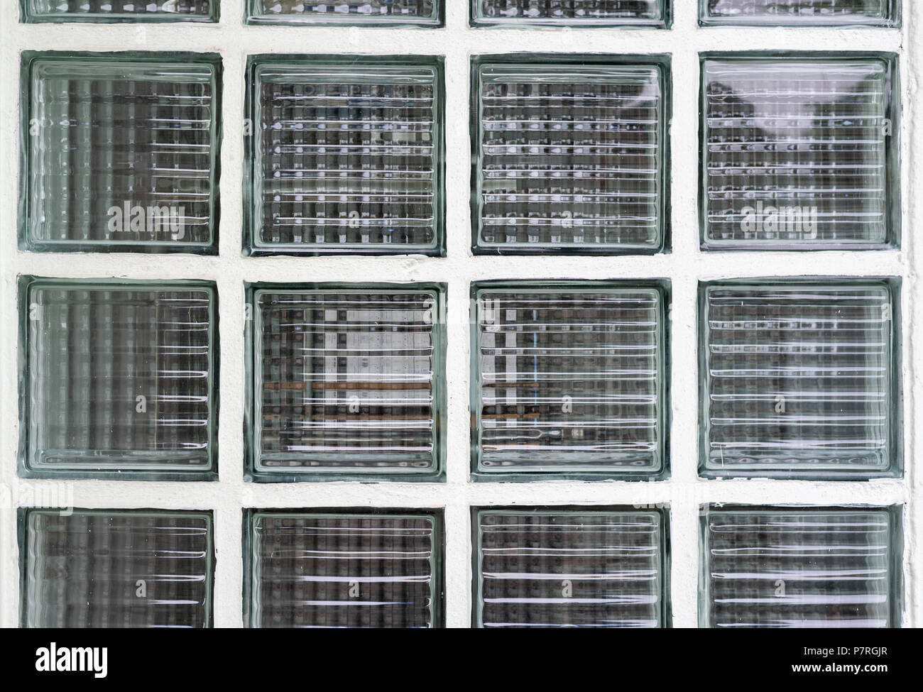 Tiles decor glass window. Interior and decoration concept Stock Photo ...