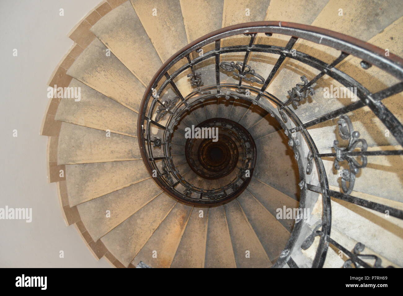 Nautilus staircase hi-res stock photography and images - Alamy