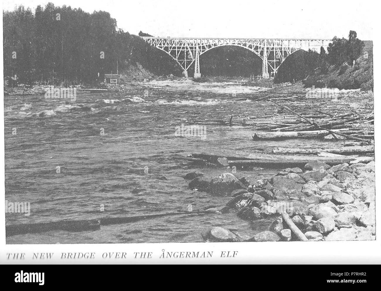 N/A. N/A 382 Unknown Sweden 069 The New Bridge over the Angerman Elf ...