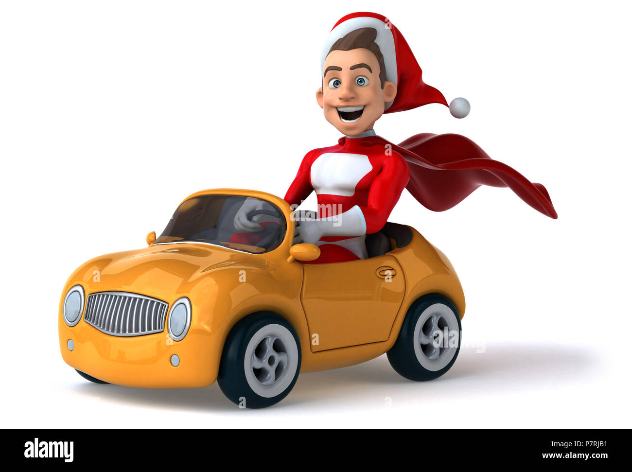 Fun Santa Claus Stock Photo - Alamy