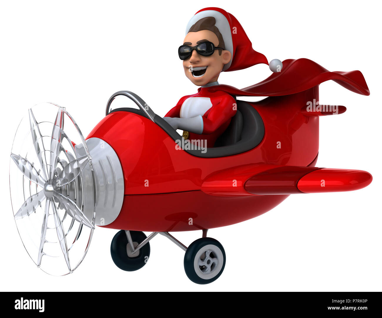 Fun Santa Claus Stock Photo - Alamy