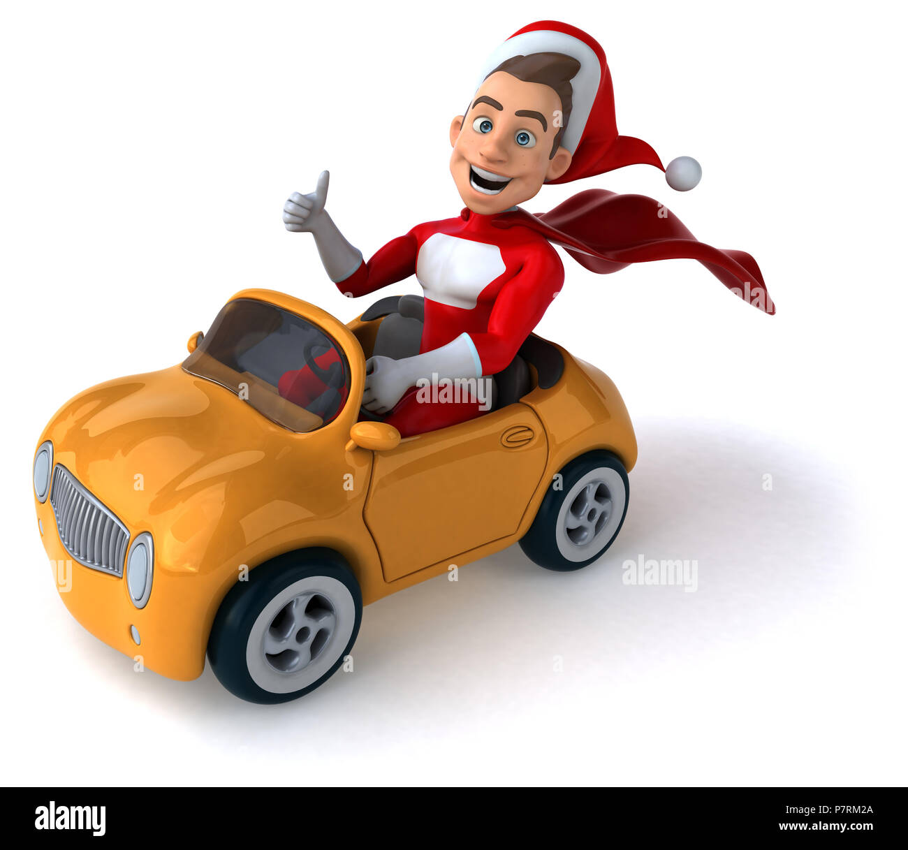 Fun Santa Claus Stock Photo - Alamy