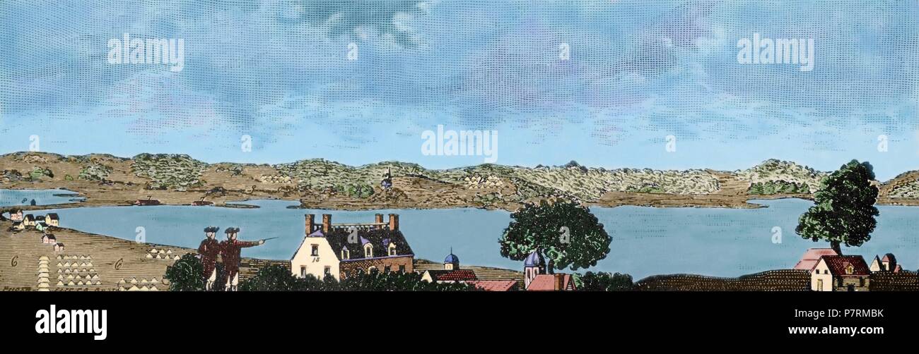 American Revolutionary War (1775-1783). The Siege of Boston (1775-1776 ...