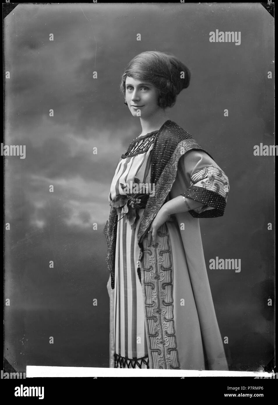 Doris Nelson i Phyllis, Intima teatern 1911. Glasnegativ 135 Doris ...