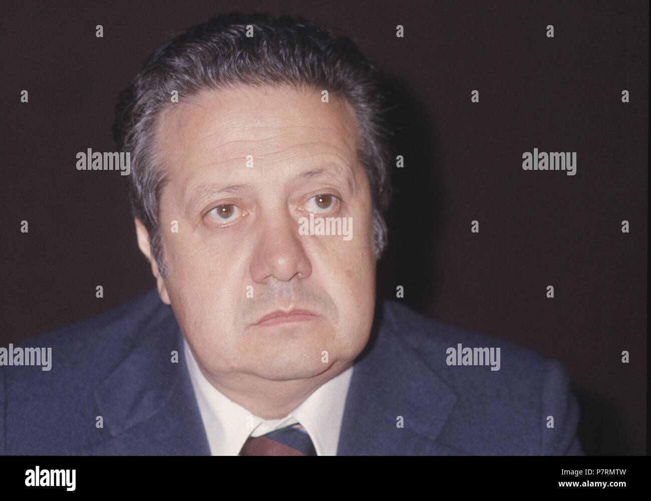 SOARES , MARIO. POLITICO PORTUGUES . 1924 FOTO 1980 Stock Photo - Alamy
