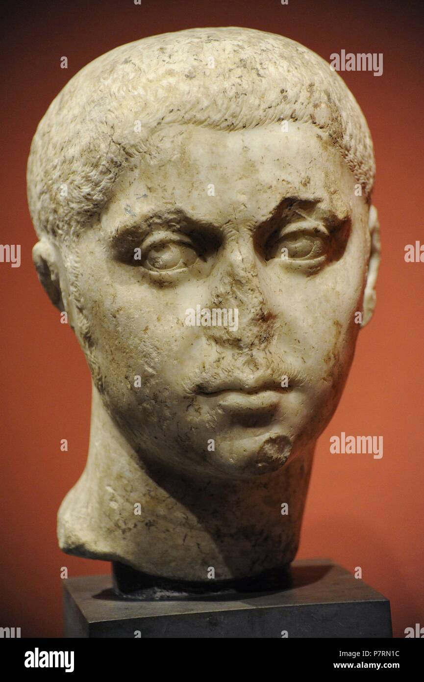 Severus Alexander (208-235). Roman emperor. Bust. Marble. Unknown ...