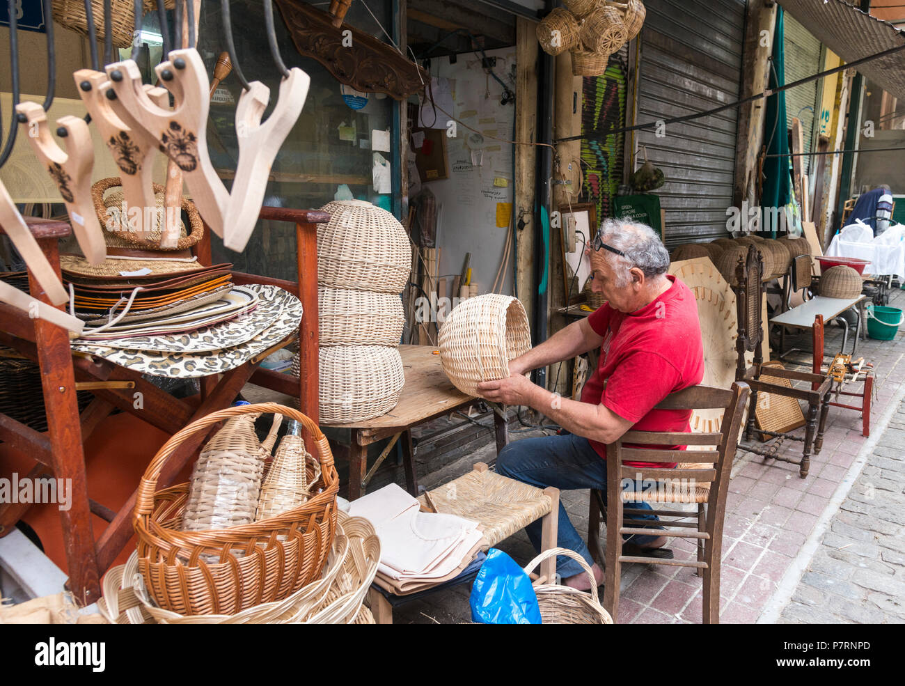 Cane basket making hi-res stock photography and images - Alamy