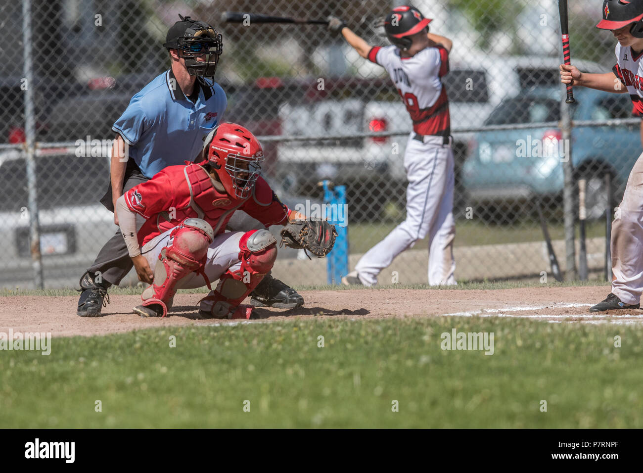 Baseball running action sport hi-res stock photography and images - Alamy