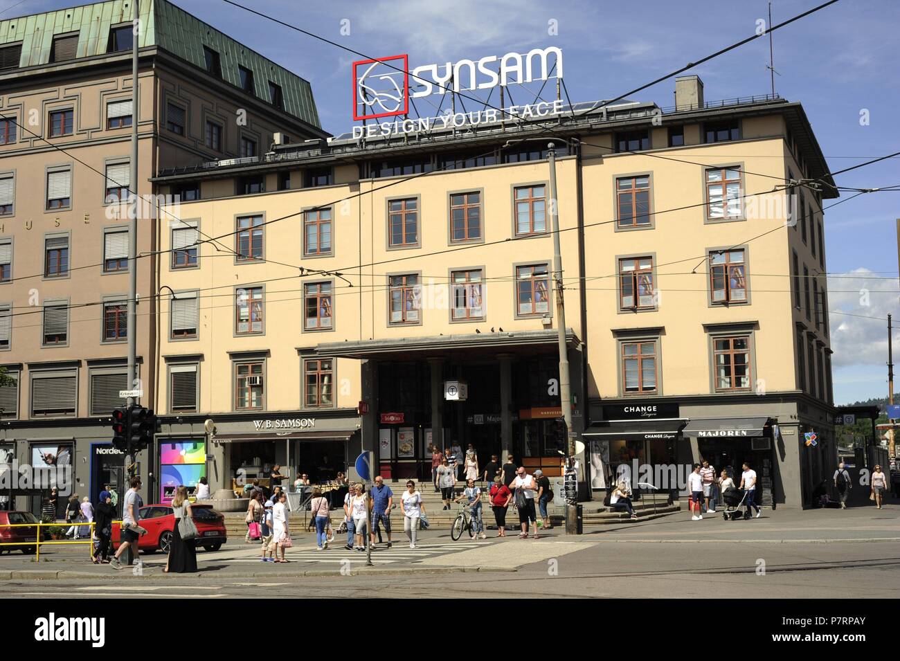 Norway. Oslo. Metro station. Majorstuen neighborhood Stock Photo - Alamy