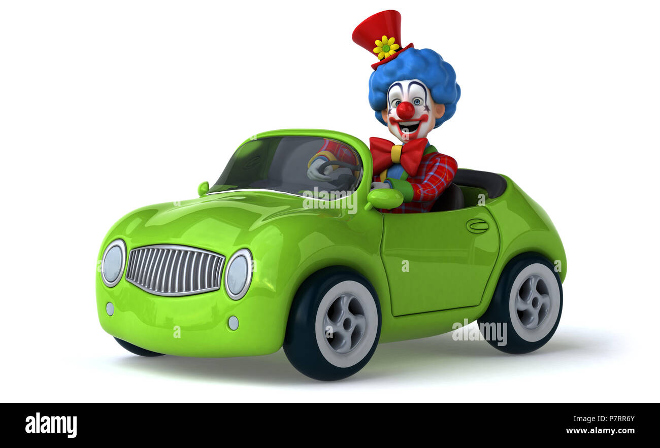 Circus clown car Cut Out Stock Images & Pictures - Alamy