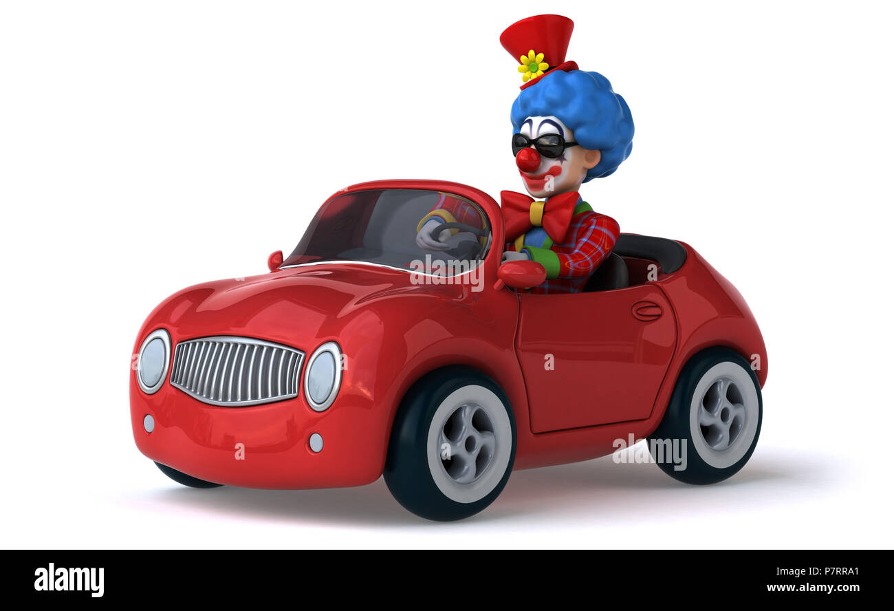 Circus clown car Cut Out Stock Images & Pictures - Alamy