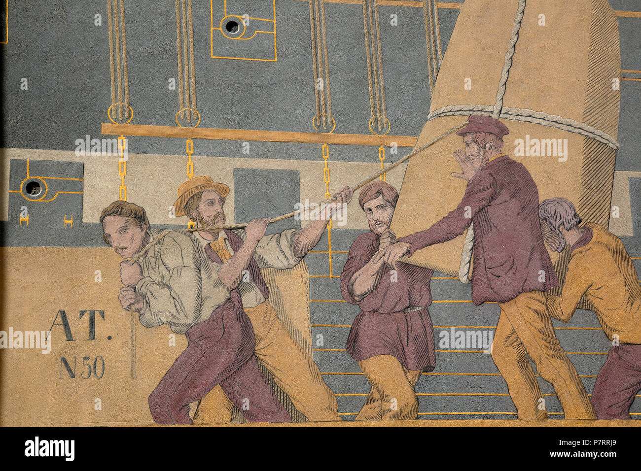 Wall Mural, Thorvaldsens Museum, Copenhagen, Denmark Stock Photo - Alamy