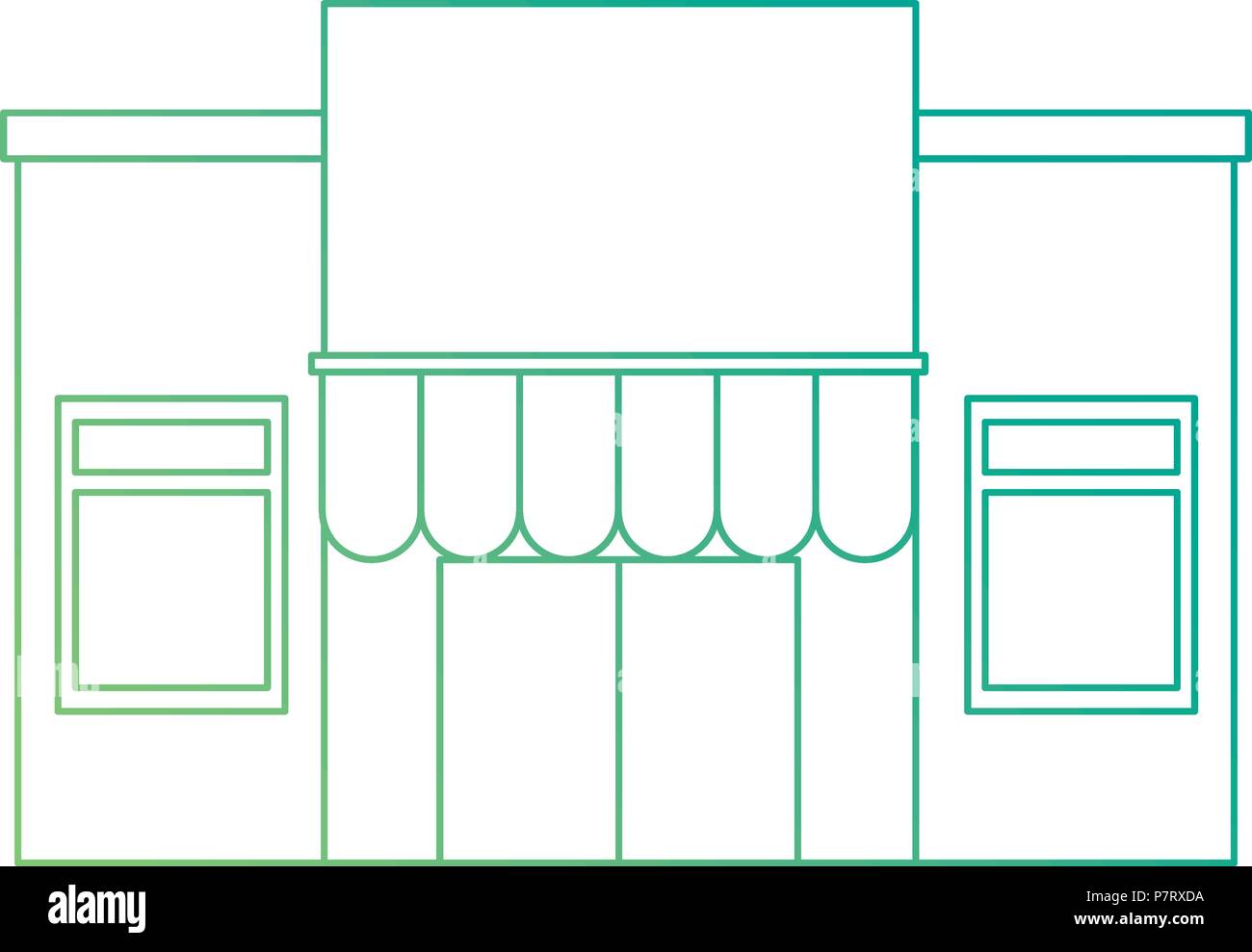 Shop store shopfront storefront retail Stock Vector Images - Alamy