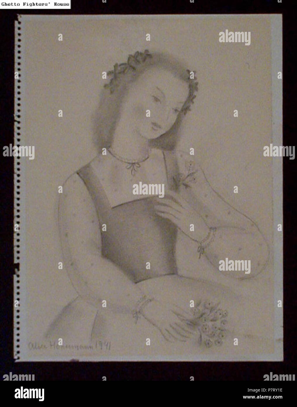 English: Pencil drawing . 1941 18 Alice Hohermann Pencil drawing 1941 ...